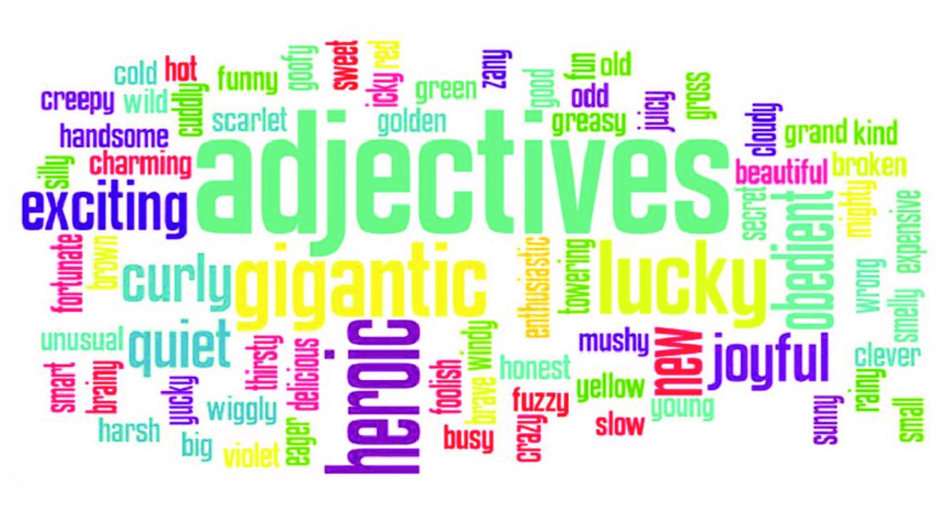Speaking for IELTS – illustrate your adjectives – Succeed In IELTS with ...