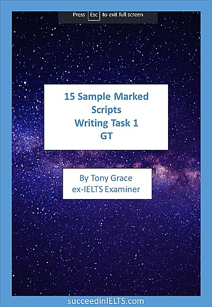 Task 1 only – Succeed In IELTS with Tony